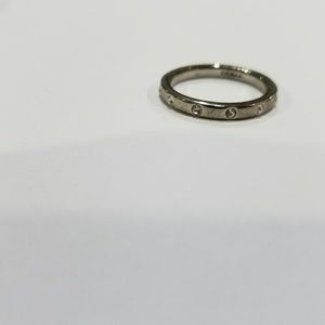 Coach | Jewelry | Coach Ring Set Black Silver | Poshmark